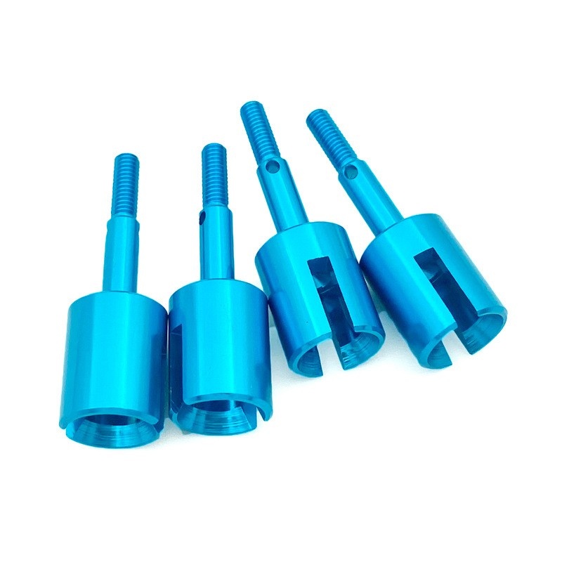 1/10RC Aluminum Alloy Wheel Axle Cup, RC Wheel Axle CNC for TT01 RC Car