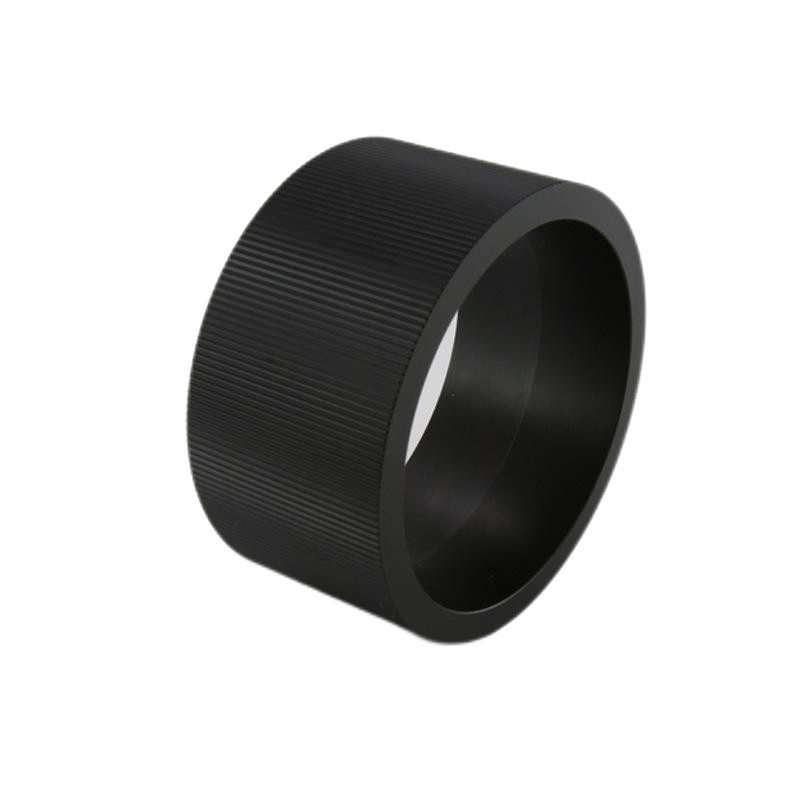 Camera Lens with Straight Knurling