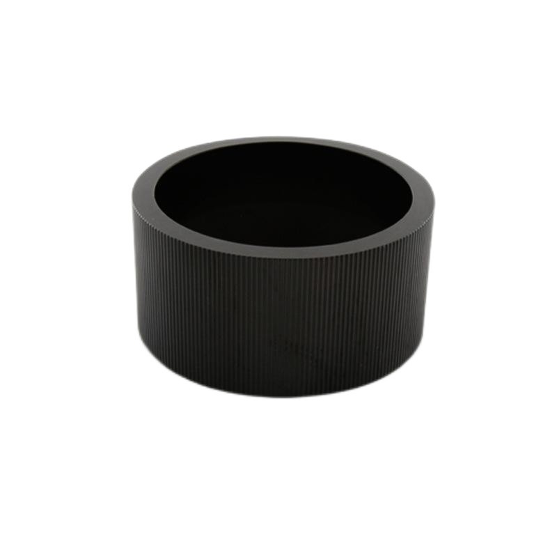 Camera Lens with Straight Knurling