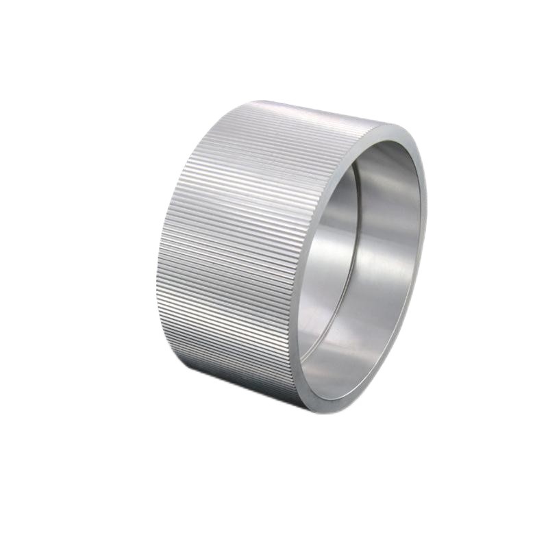 Camera Lens with Straight Knurling